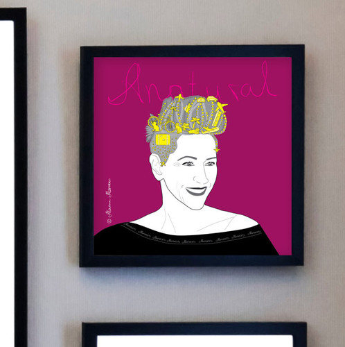 Portrait of Devora Painting | Marina Manukian Art