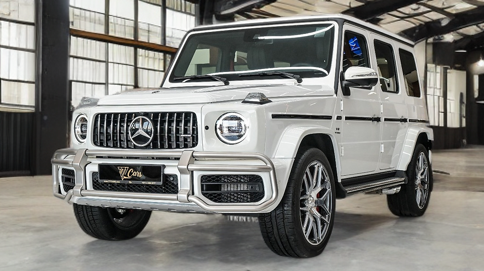 Mercedes Benz G63 AMG White | 777 cars