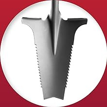 Radius Garden 22011 Root Slayer Shovel, Red | Bloom