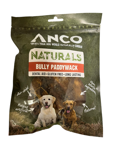 Anco Naturals Bully Paddywack 250g | Baber Animal Feeds