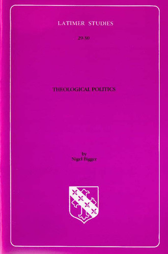 Theological Politics - A Critique of 'Faith in the City' | Latimer Trust