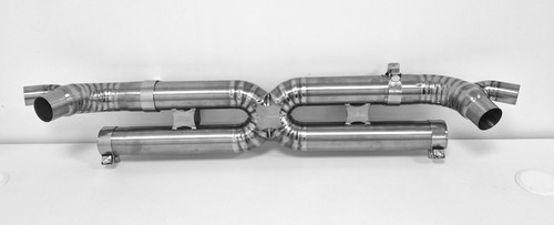 9m 991 Turbo/S Titanium X-pipe centre by pass pipe | ninemeister shop