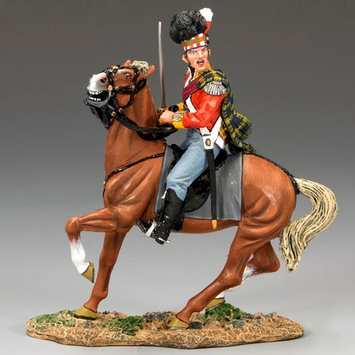 COKM-0540 - Gordon Highlanders Mounted Major (NA208) - Napoleonic - K&C ...