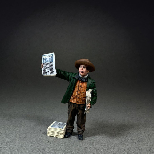 35038 - “Read All About It!” Mid 19th Century Newspaper Boy ...