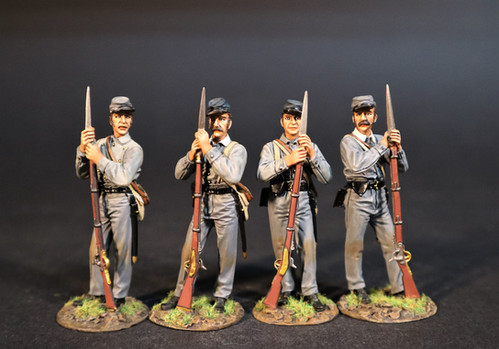 CS5V-1415D - 4 Infantry Standing, The 5th Virginia Infantry Regiment ...