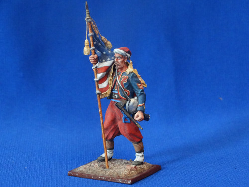 MI-1112 - Zouave Flag Bearer (ACW) - Russian Made - 60mm Metal - No Box ...