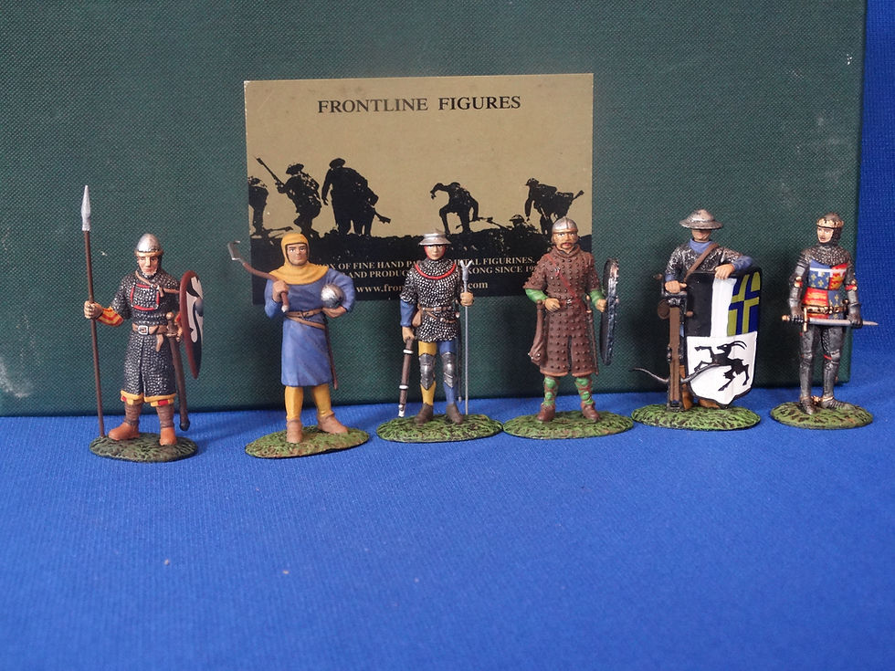 COAG-250 Medieval Foot Knights 6 Types (MF.2) - Frontline - Medieval ...