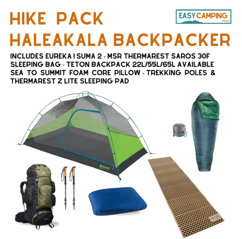 Hike Pack - Haleakala Backpacker | Easy Camping Maui