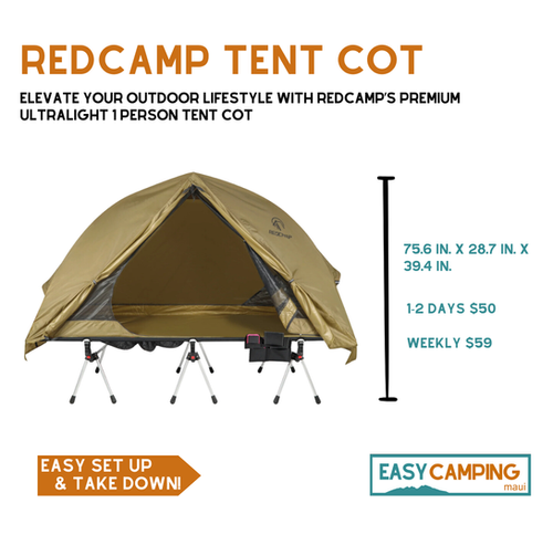 Tent Cot Rentals Maui: Elevate Your Camping Experience with Comfort and ...
