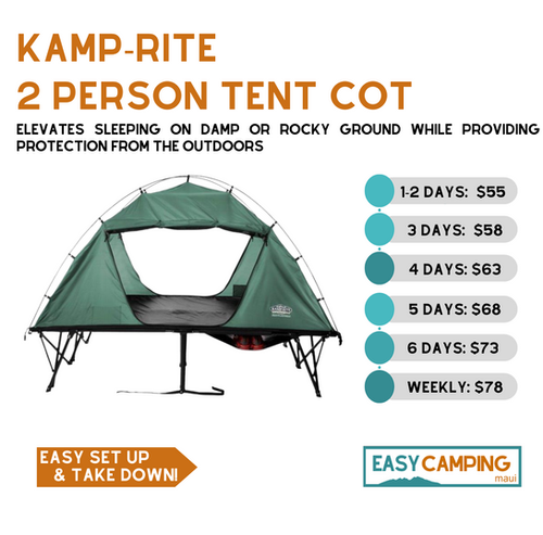 Tent Cot Rentals Maui: Elevate Your Camping Experience with Comfort and ...