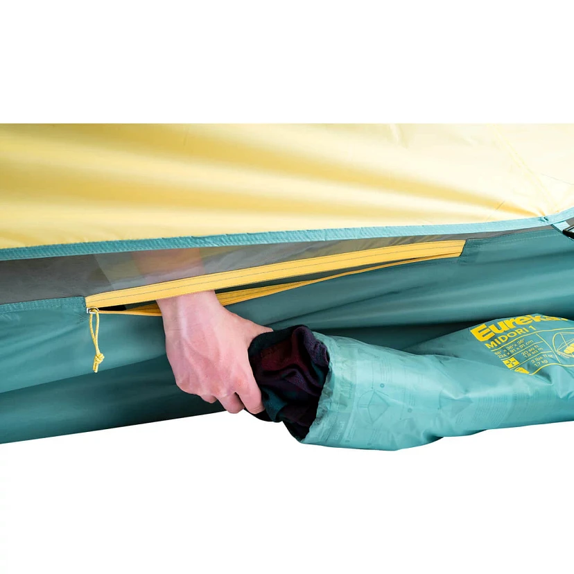 Backpacking Tent - Eureka Midori 1 Person Tent with Rainfly | Easy ...