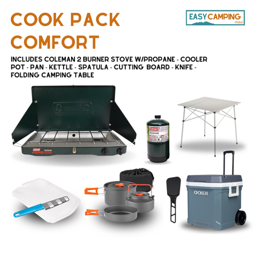 Cook Pack - Comfort | Easy Camping Maui