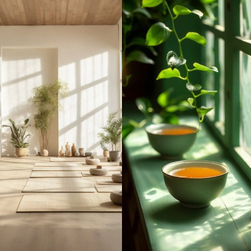 Yin Yoga & Tea Ceremony. | The Holding Space