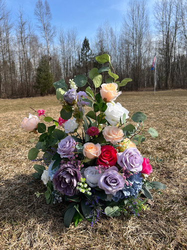 Vibrant #3- Aisle Base Floral | Sunflower Wedding Re