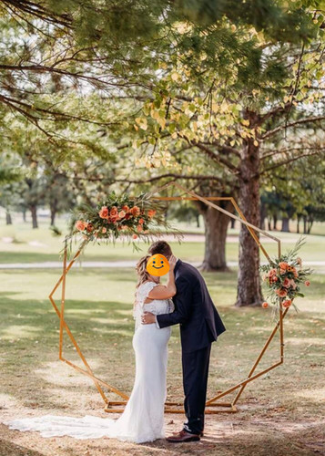 Arch #4 —Hexagon and Pentagon EF | Sunflower Wedding Re