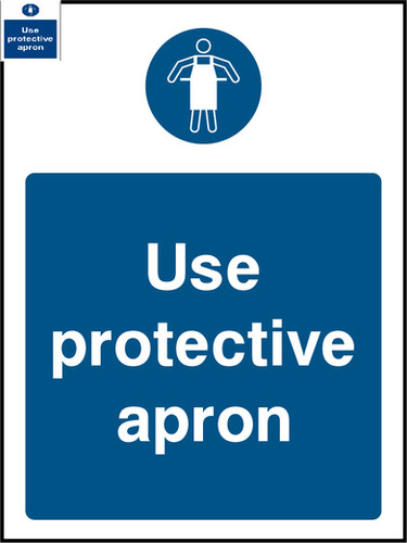 Use Protective Apron Sign | Signland