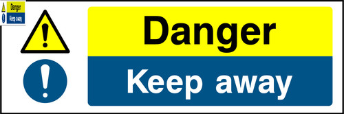 Danger Keep Away Sign | Signland