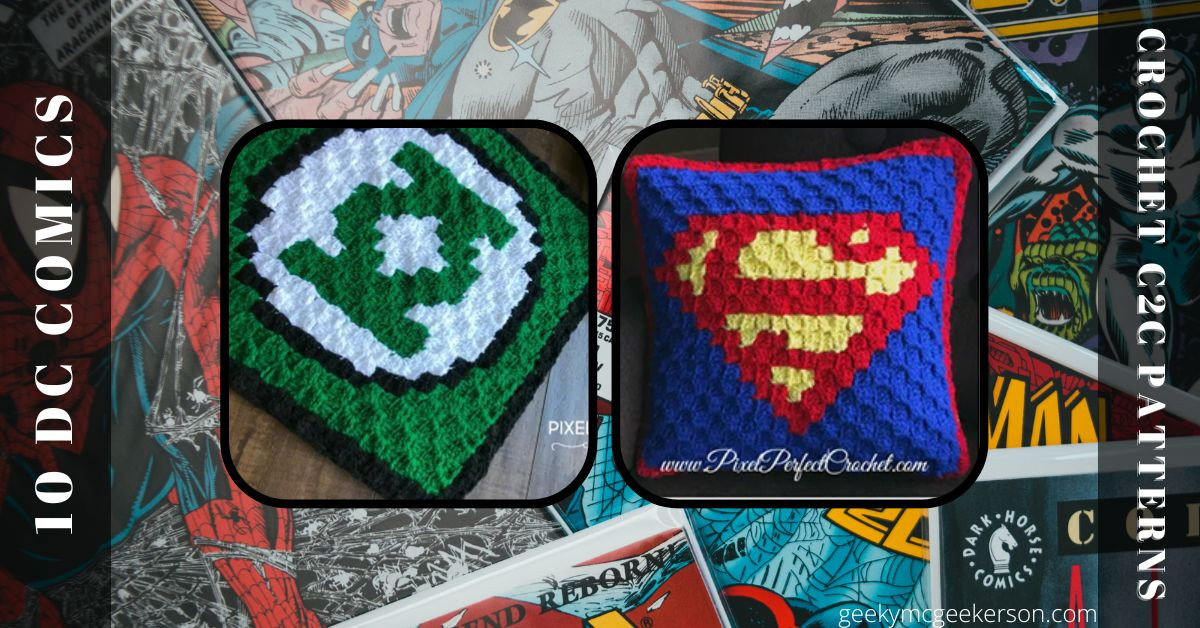 DC Comics Crochet C2C Patterns