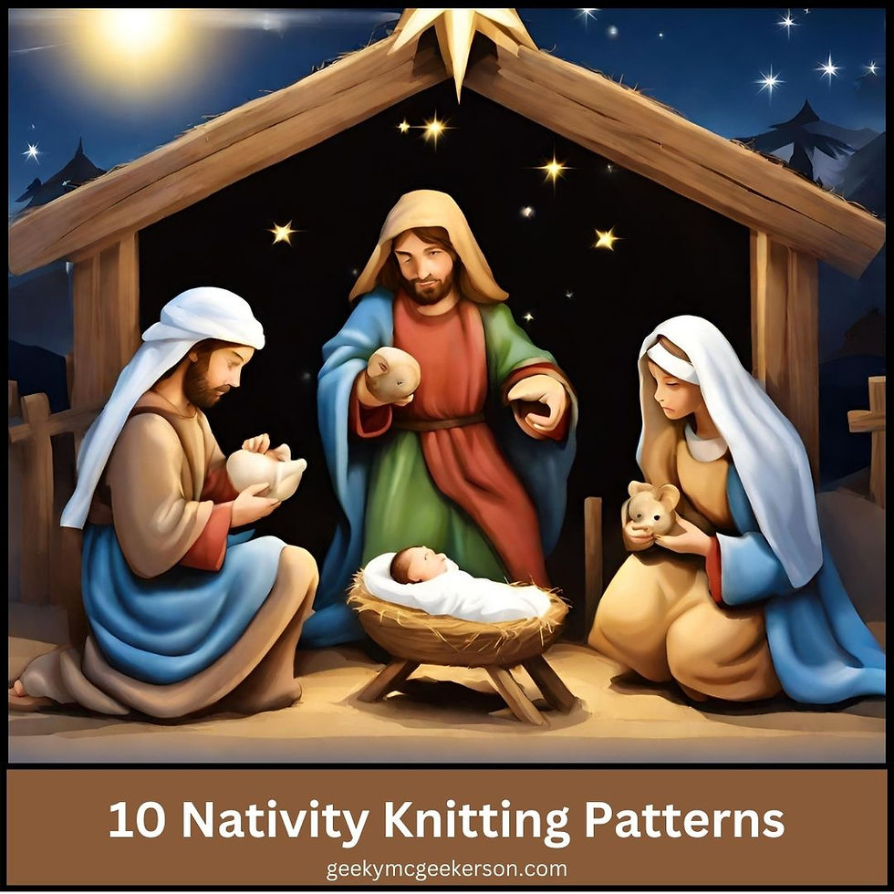Nativity Knitting Patterns