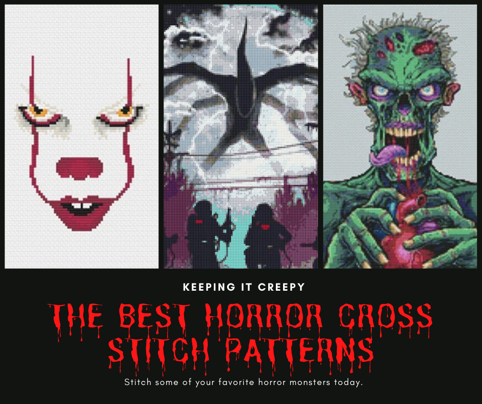 Horror Cross Stitch Pattern Horror Movie Cross Stitch Vampire Cross ...