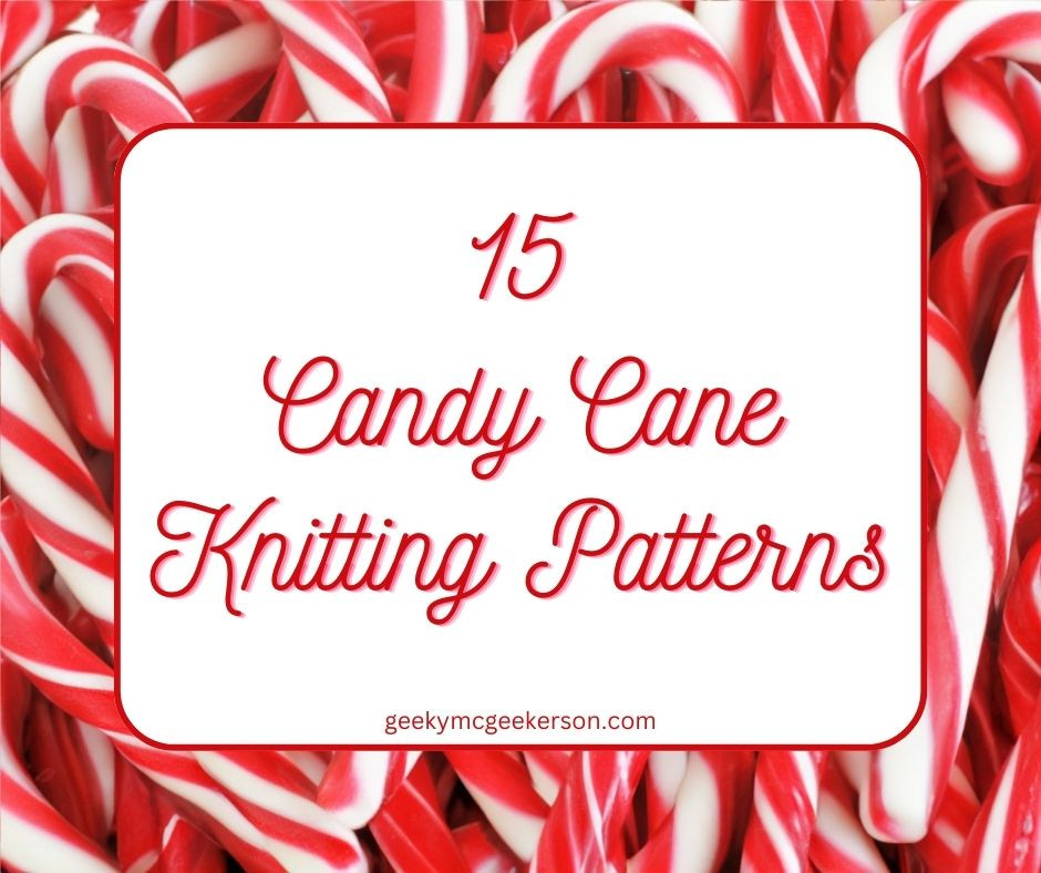 Candy Cane Knitting Patterns