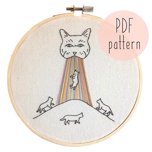 Alien Embroidery Designs