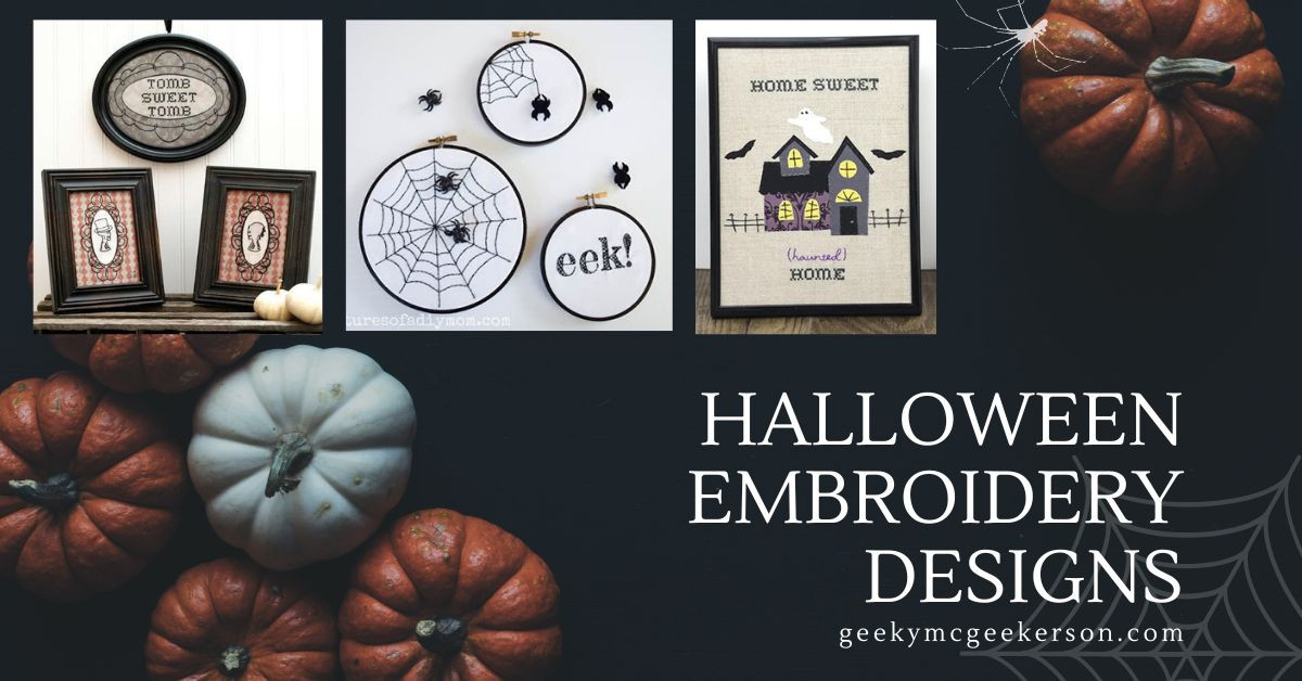 Halloween Embroidery Designs