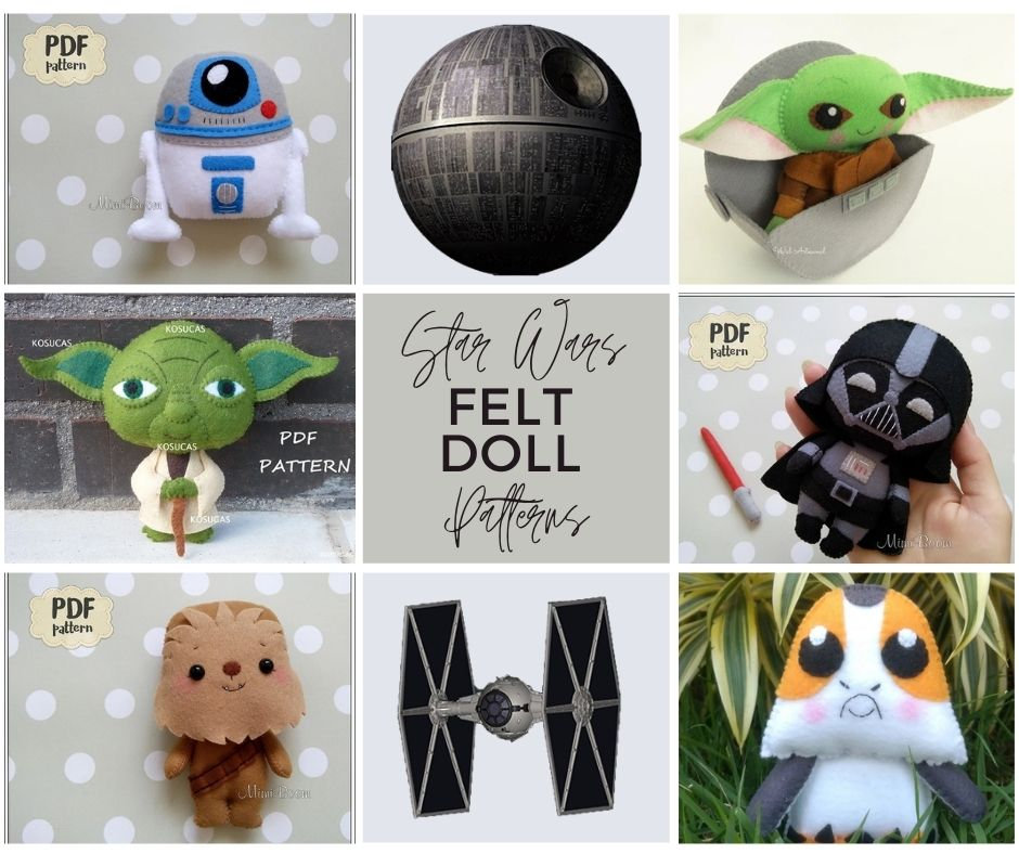 Star Wars Felt Doll Patterns