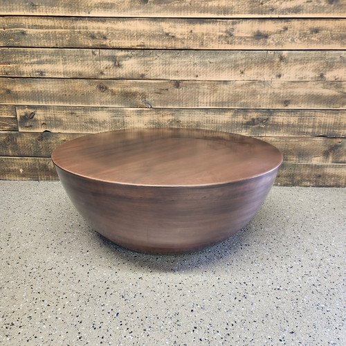 Copper Round Coffee Table | Empress Tents