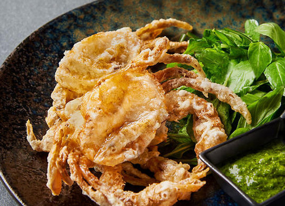 Soft shell crabs Whole Raw FROZEN | Ash Bros FS