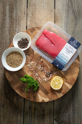 Australian Yellowfin Tuna Portions FRESH | Ash Bros FS