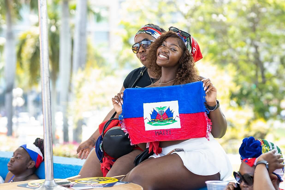 🎉 Celebrating Haitian Flag Day in Miami! 🇭🇹