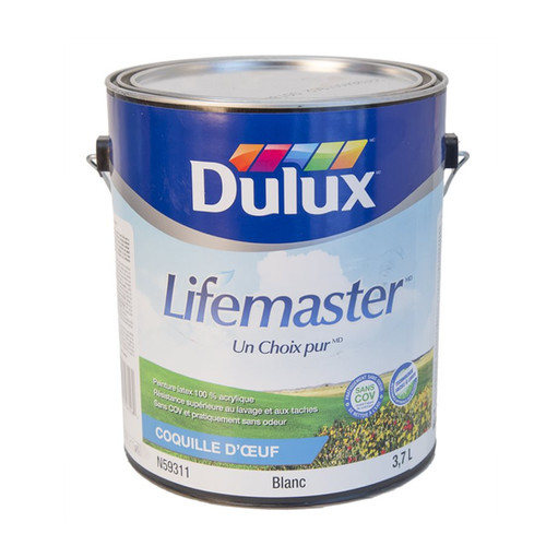 DecorationPaquette | 3.78L Dulux Lifemaster - Coquille d’œuf seulement ...