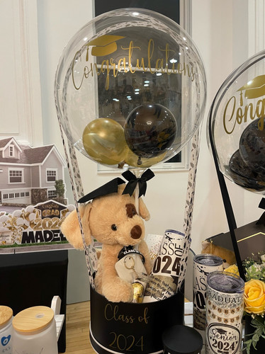 Graduation Bubble Balloon Gift Set | My Site