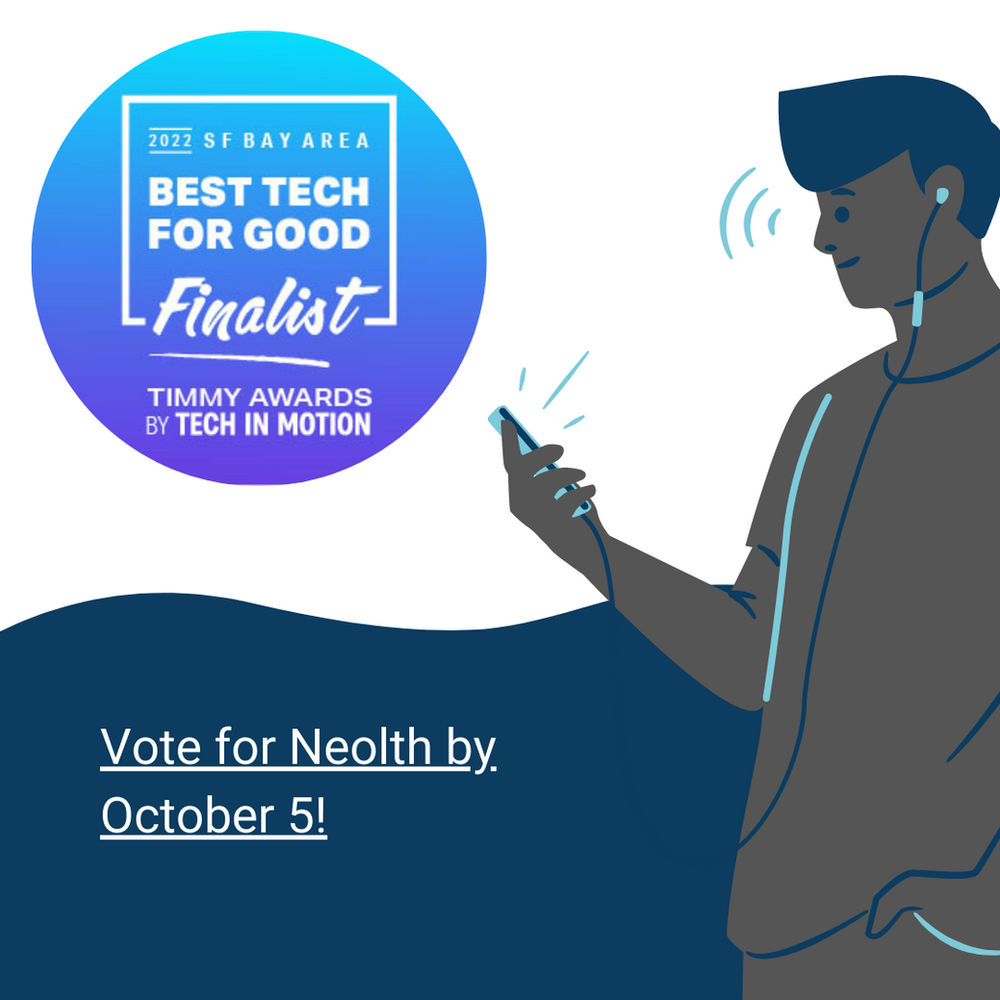 Timmy Awards Announces Neolth As 2022 Tech for Good Finalist | neolth
