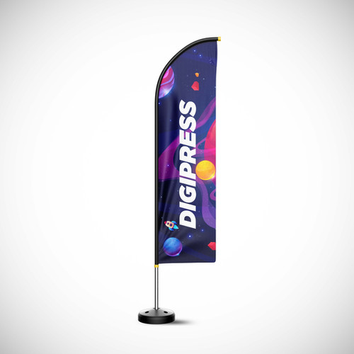 3m Shark Fin/Telescopic/Arc Banners | DigiPress
