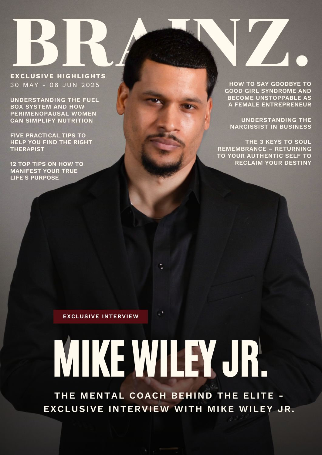 Weekly Highlights May, 30 May - 5 June - Brainz Magazine