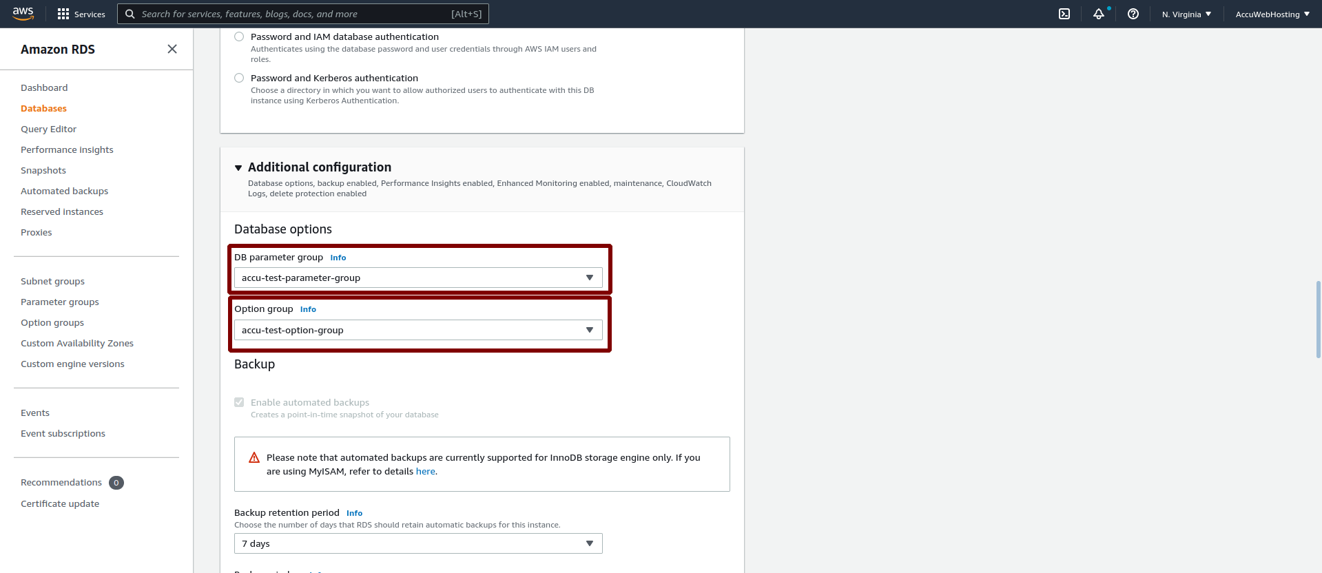 Automatically Export AWS RDS Audit Logs to S3 Bucket instance