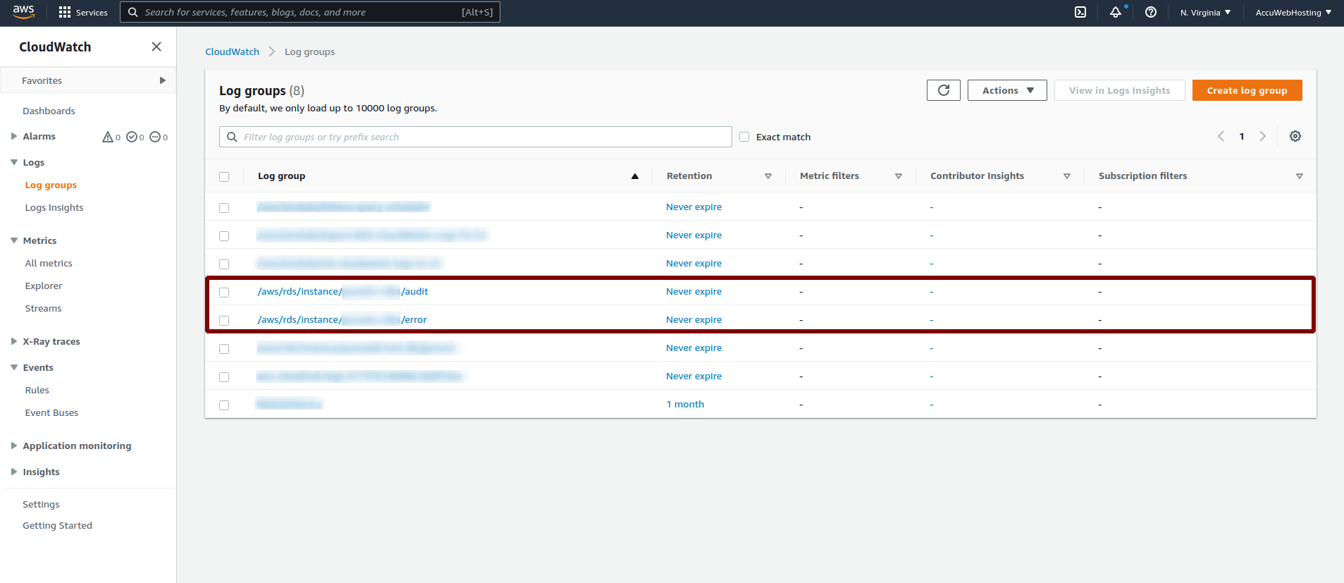 Automatically Export AWS RDS Audit Logs to S3 Bucket instance
