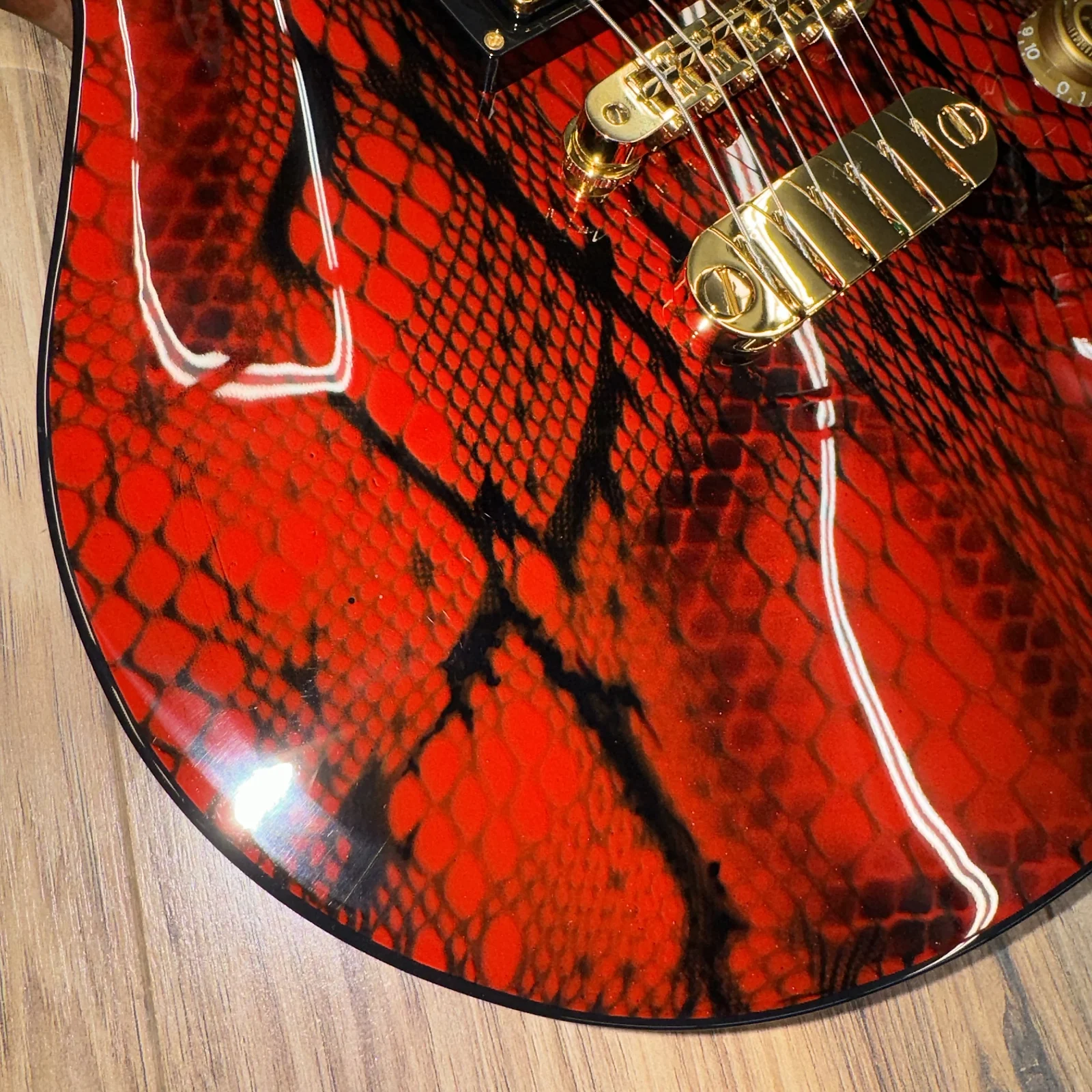 Dean USA Limited Edition Alex Lopex Snake Thorobred 25.5 1 of 10 ...