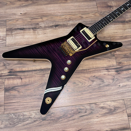 Dean USA ML Custom Shop trans purple burst | Carlino Guitars