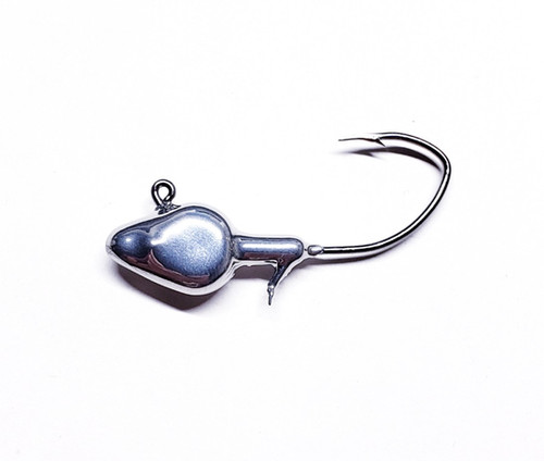 Minnow Head Jigs - Chrome | Dr.B's Custom Tackle