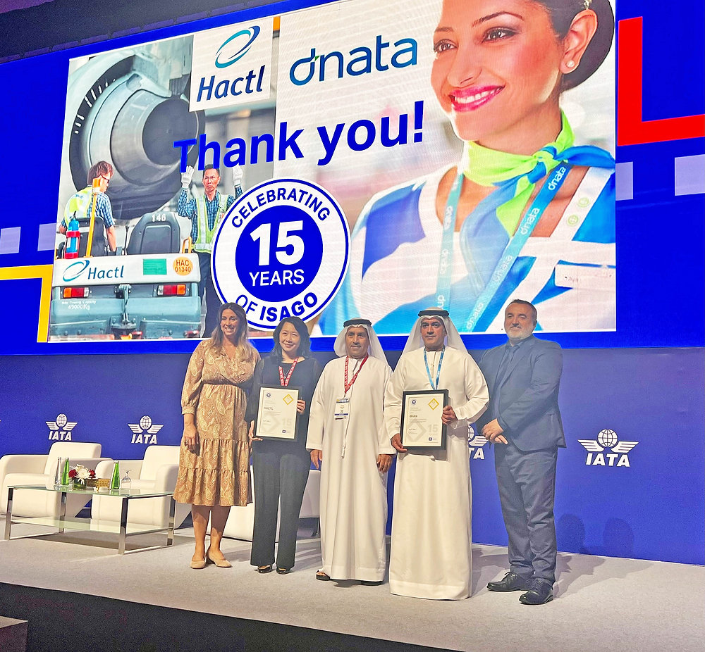 dnata, Hactl certified as world’s first at IATA handlers’ conference