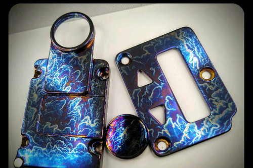 Toxic Titanium Round Inners for Billet Box | TwiztidTimmy'sCoils