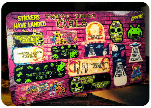 Billet Box Sticker Pack | TwiztidTimmy'sCoils
