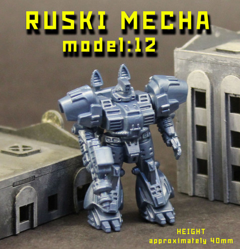 RUSKI MECHA MODEL12 | Iliadagamestudio