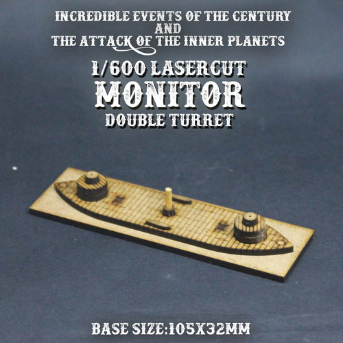 DOUBLE TURRET MONITOR | Iliadagamestudio