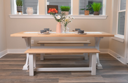 Modern Farmhouse Kitchen Table - Large | Samara Table Co