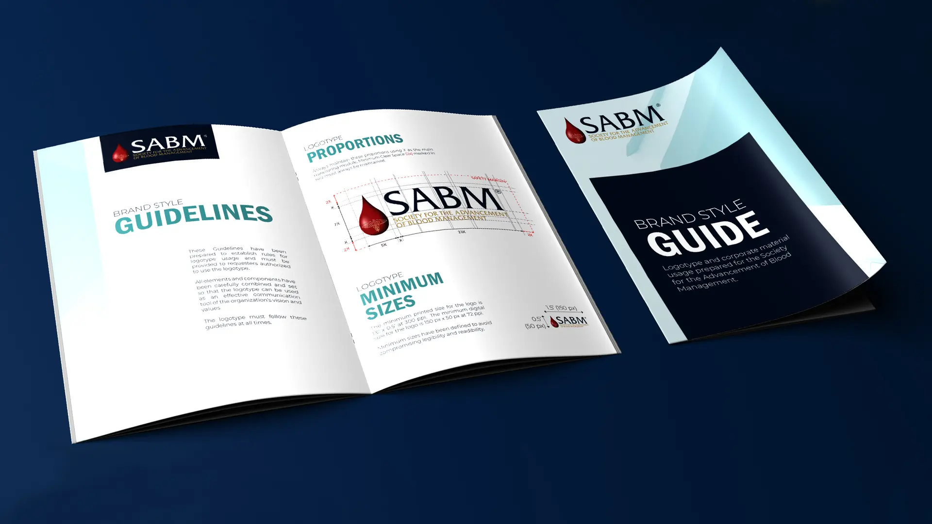 Brand Style Guide & Graphic Design | SABM | Helicoid Studio