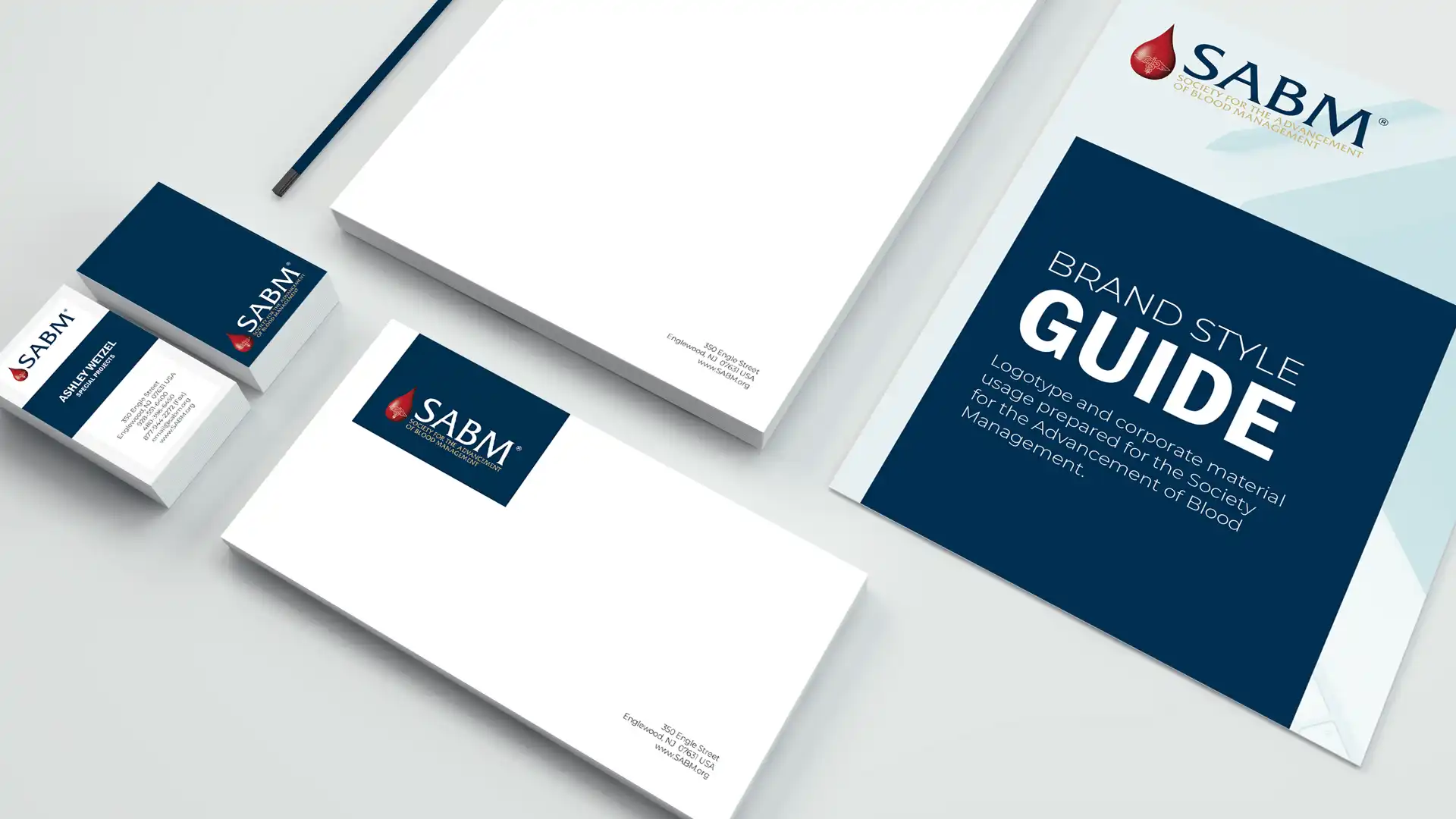 Brand Style Guide & Graphic Design | SABM | Helicoid Studio